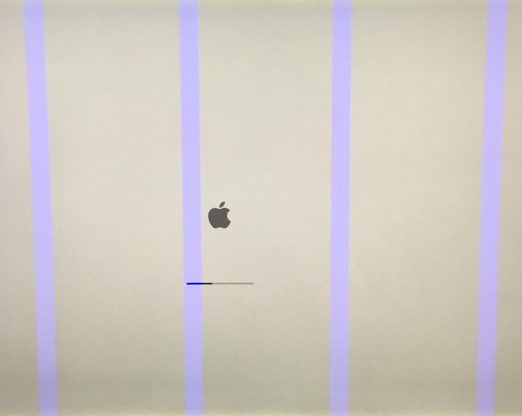 Vertical bars on display -- hardware problem? | MacRumors Forums